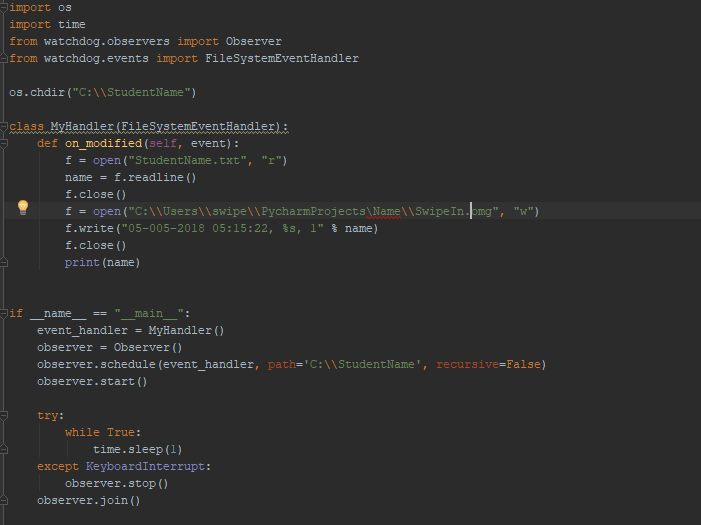 OhBot Speaks With Python! – CIS Sandbox